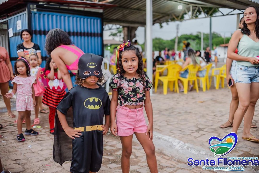 Prefeitura De Santa Filomena Realiza Carnaval Das Crianças Na Cidade
