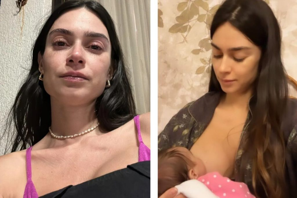 Thaila Ayala chora e reclama da dificuldade de ser mãe e divide opiniões - 180graus - O Maior ...
