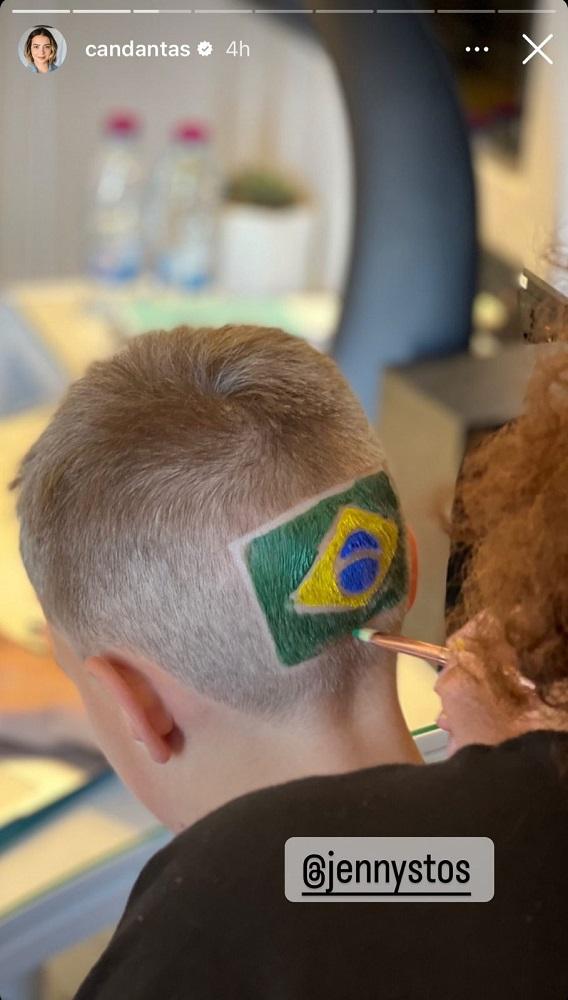 Filho de Neymar Jr renova o visual para homenagear seleção brasileira ...