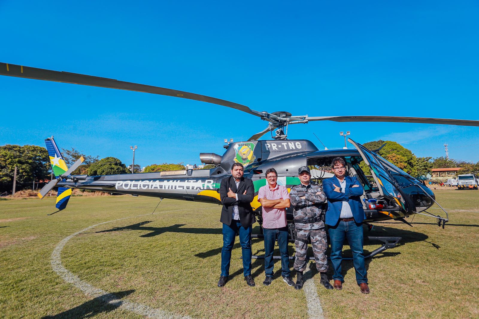 Solenidade de entrega do novo helicóptero da PM-PI é realizada nessa ...