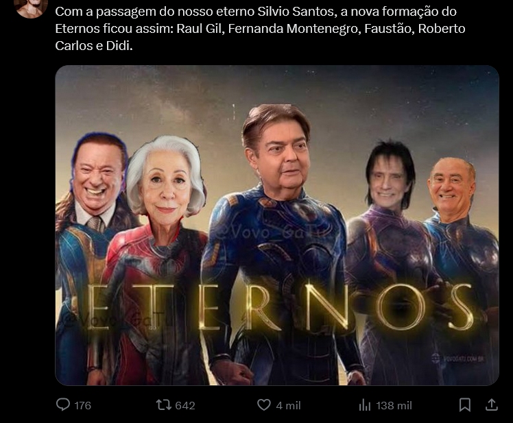 Após a morte de Silvio Santos, internautas relembram infâncias e criam ...