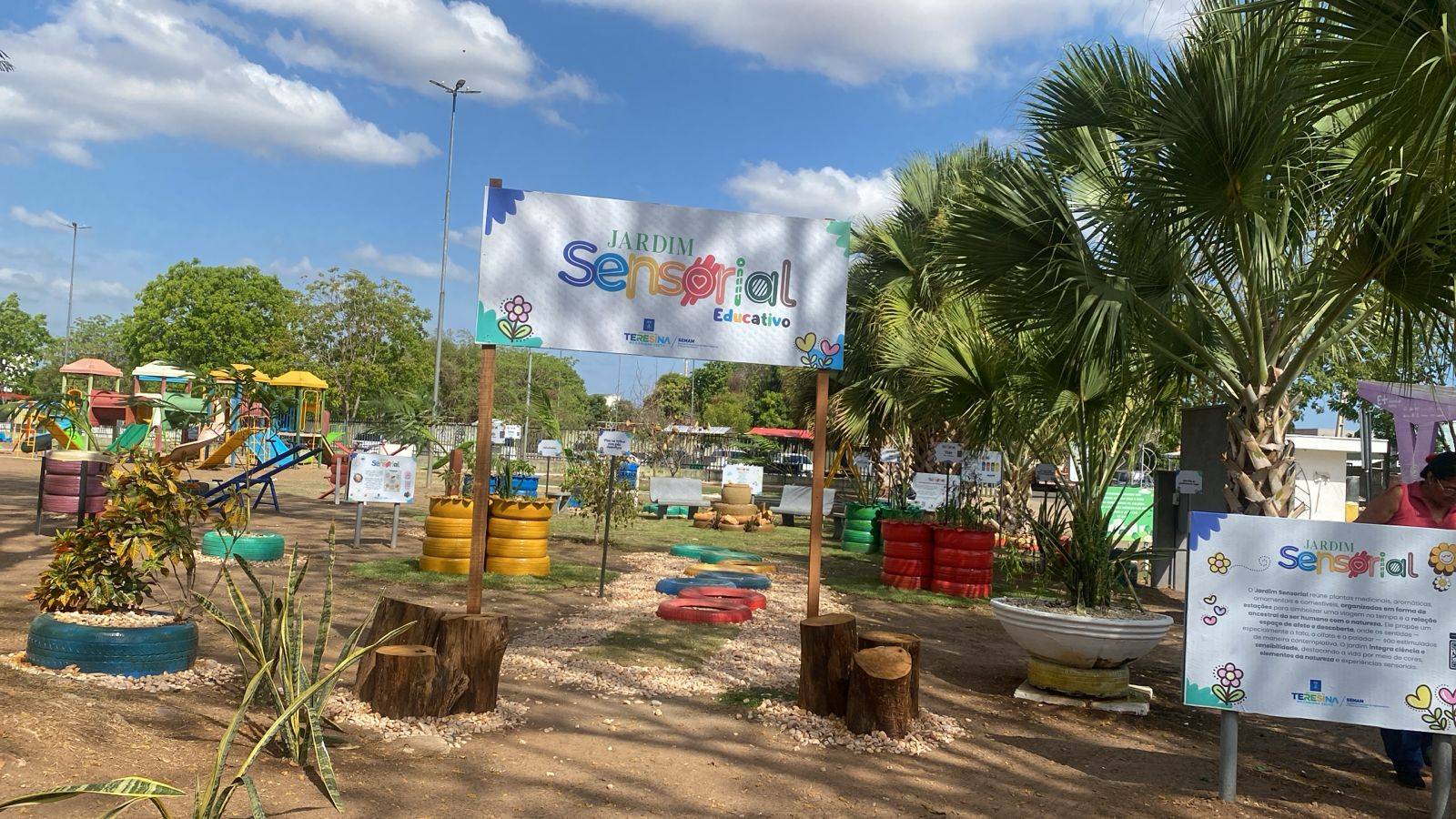 SEMAM inaugura Jardim Sensorial no Parque da Cidadania de Teresina ...