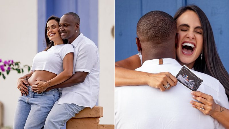 Carol Peixinho e Thiaguinho anunciam chegada de Bento - 180graus - O ...