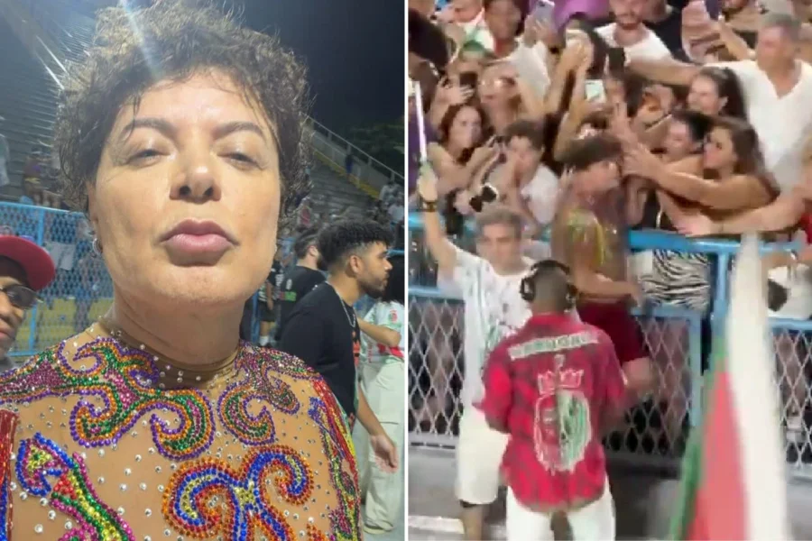 David Brazil perde peruca de R$ 7 mil durante ensaio na Sapucaí ...