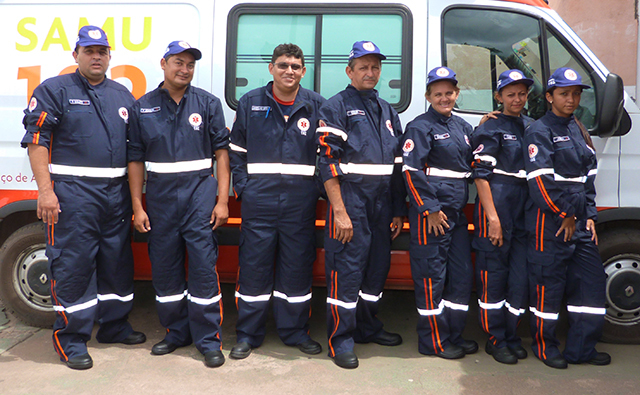 Equipe do SAMU de Cocal recebe novo uniforme - 180graus - O Maior ...