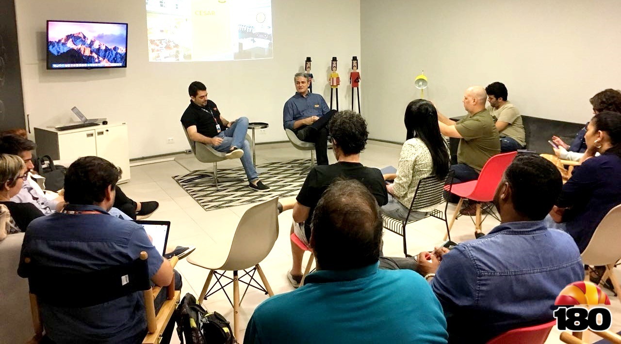 'Cesar' apresenta inovações durante visita de jornalistas à unidade de ...
