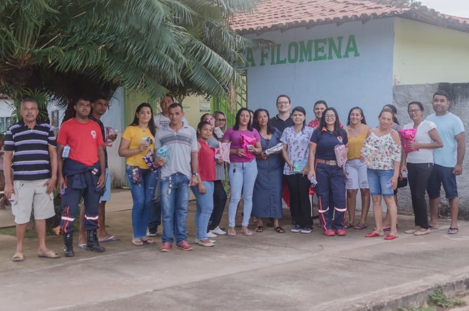 Santa Filomena| Primeira-dama aplaude profissionais da saúde durante ...