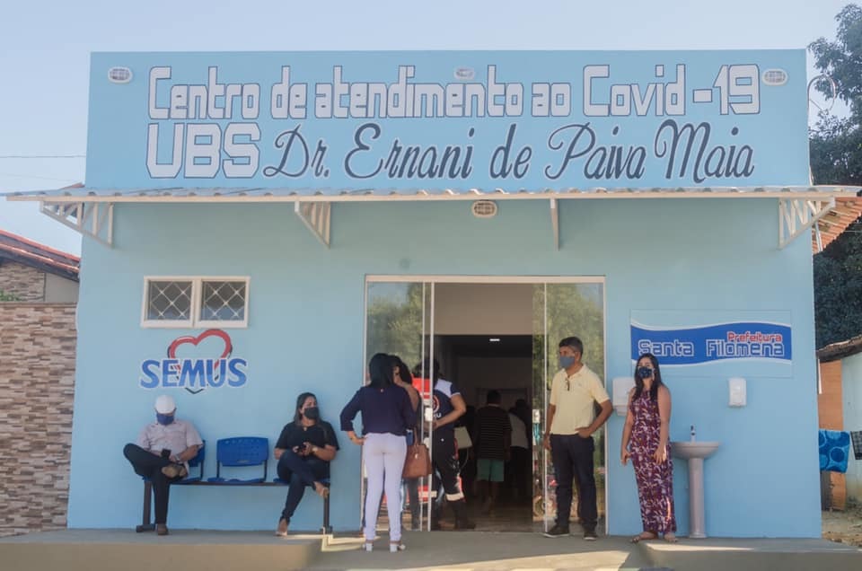 Prefeitura de Santa Filomena inaugura UBS Ernani de Paiva Maia ...