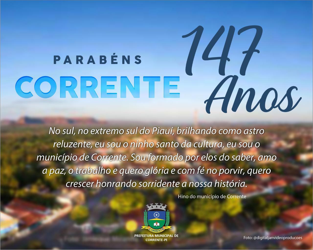 Corrente Completa 147 Anos De Emancipação Política Nesta Terça Feira