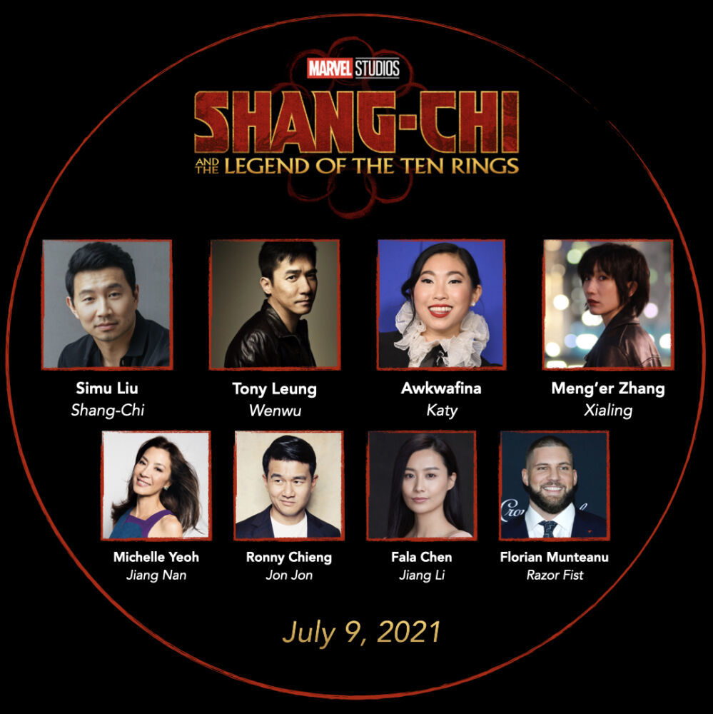 ‘Shang Chi’: Conheça o elenco completo da nova adaptação da Marvel ...