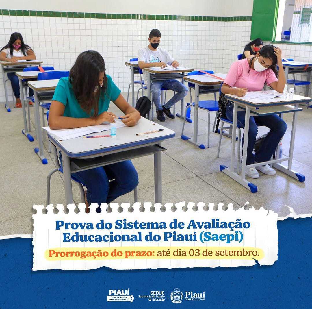 Seduc anuncia data para aplicação da prova do Saepi - 180graus - O ...