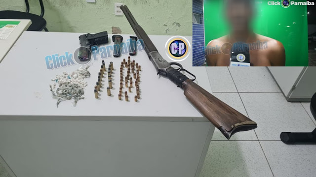 Integrante Do Pcc é Preso Suspeito De Homicídio No Litoral Do Pi Armas