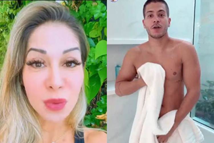 Maira Cardi Mostra Primeiro Banho De Arthur Aguiar Em Casa No Pós