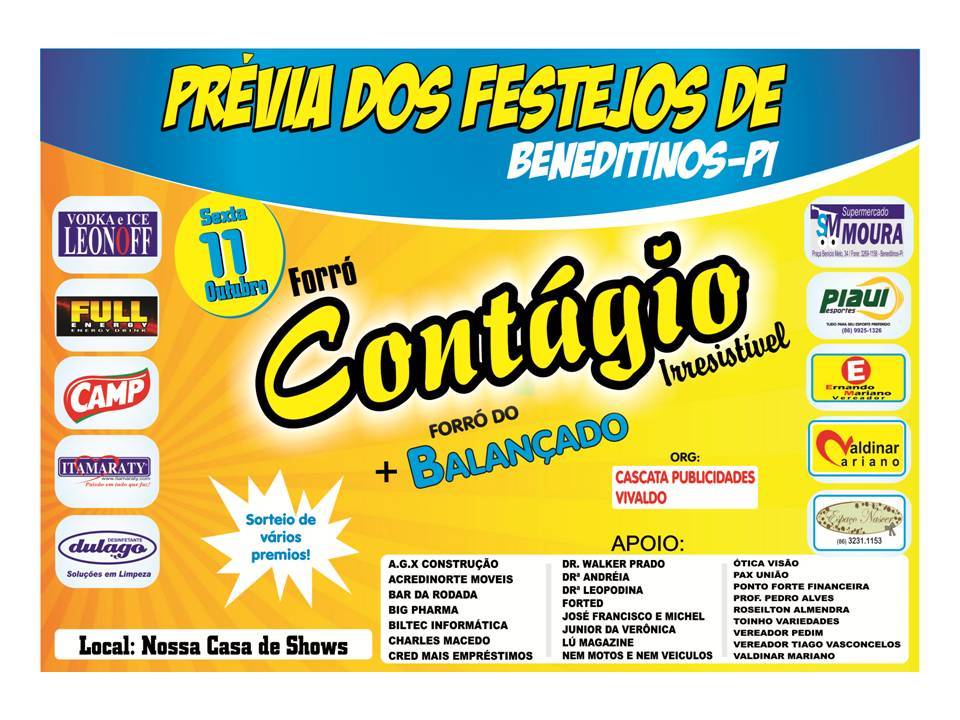 Vodka Leonoff está patrocinando os festejos de São Benedito - 180graus ...