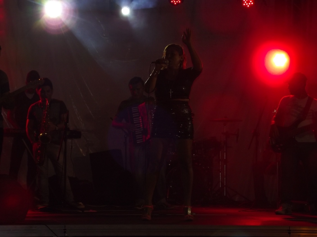 Cantora Sandra Iris lança sua banda durante festejo em União - 180graus ...