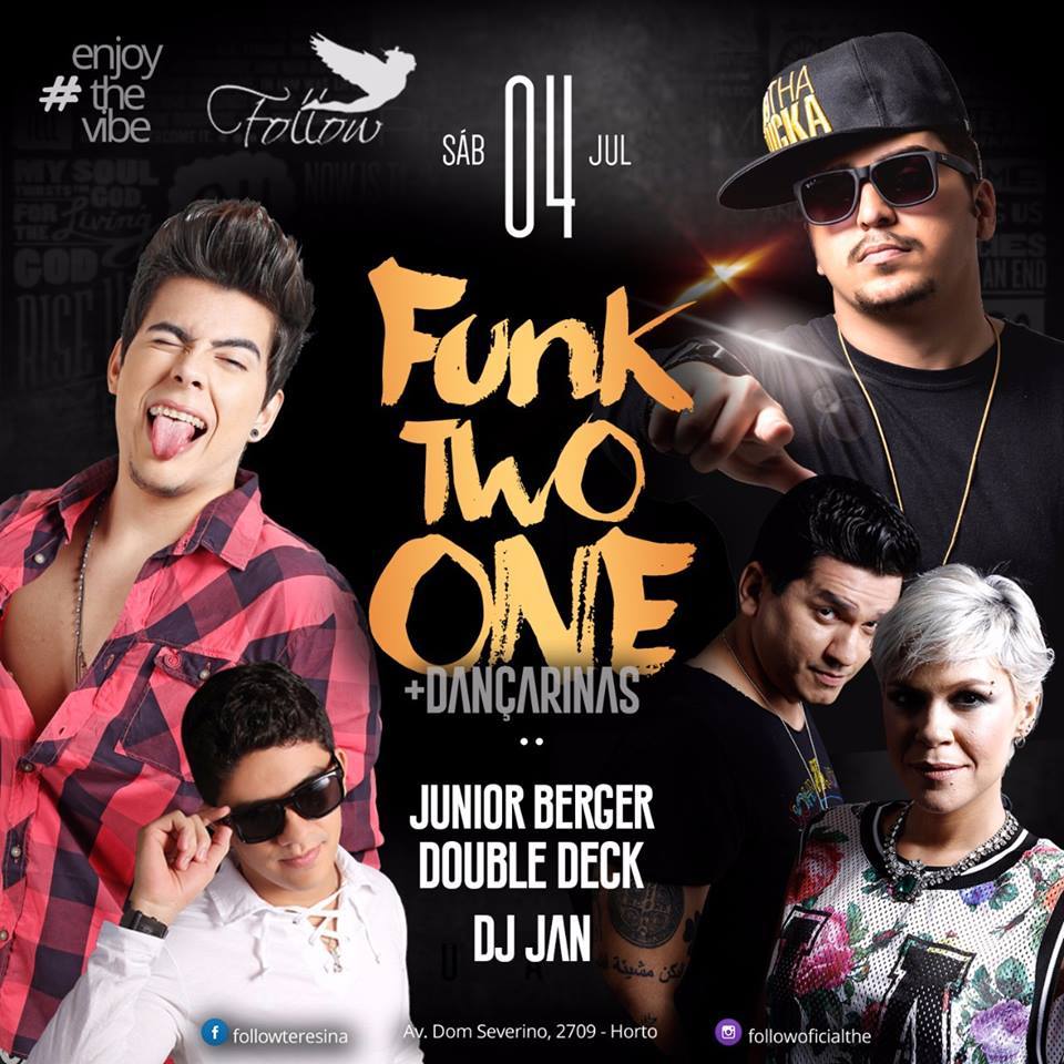 Fim de semana com Bruno Lisboa e Funk Two One em THE e muito mais ...