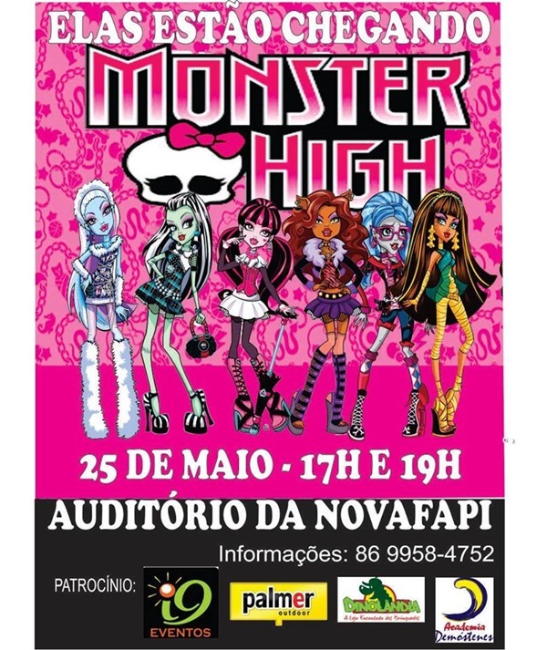 Franklin Pires apresenta espetáculo 'Monster High interpretando bonecas ...