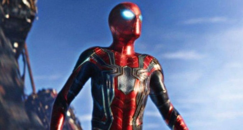 Arte promocional | Guerra Infinita revela novos detalhes sobre o traje do Homem-Aranha