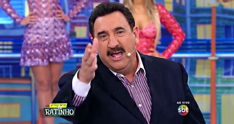 Ratinho vira ator e aparece de barba e cabelo branco para filme