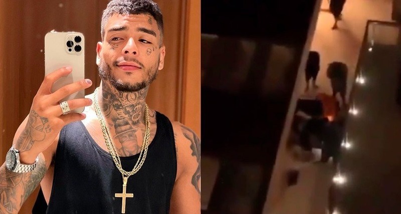 Vizinha de hotel registra os últimos momentos de MC Kevin após acidente ...